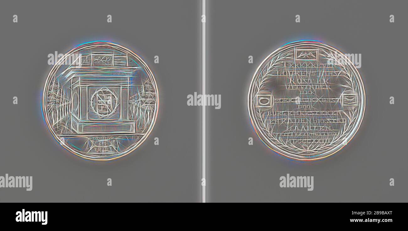 Mayor and council set up a monument in Den Hout near Haarlem, in honor ...