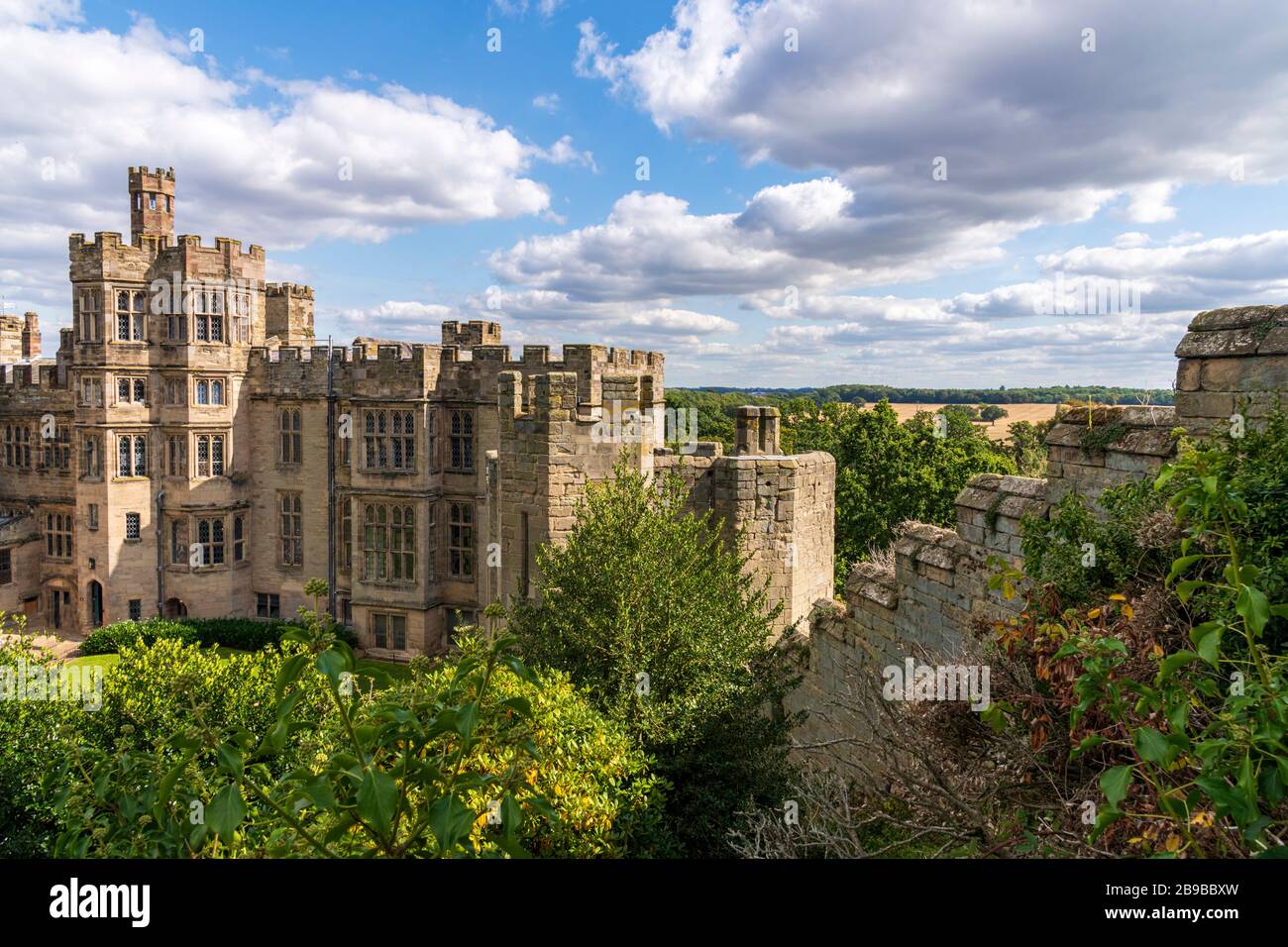 Medieval Warwick castle in Warwickshire, England, UK Stock Photo - Alamy