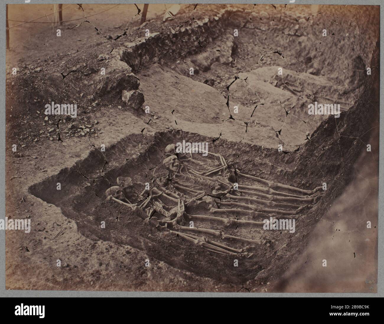 FIVE SKELETON UPDATED AT EXCAVATIONS 1870 LUTETIA AMPHITHEATER, 5TH ...
