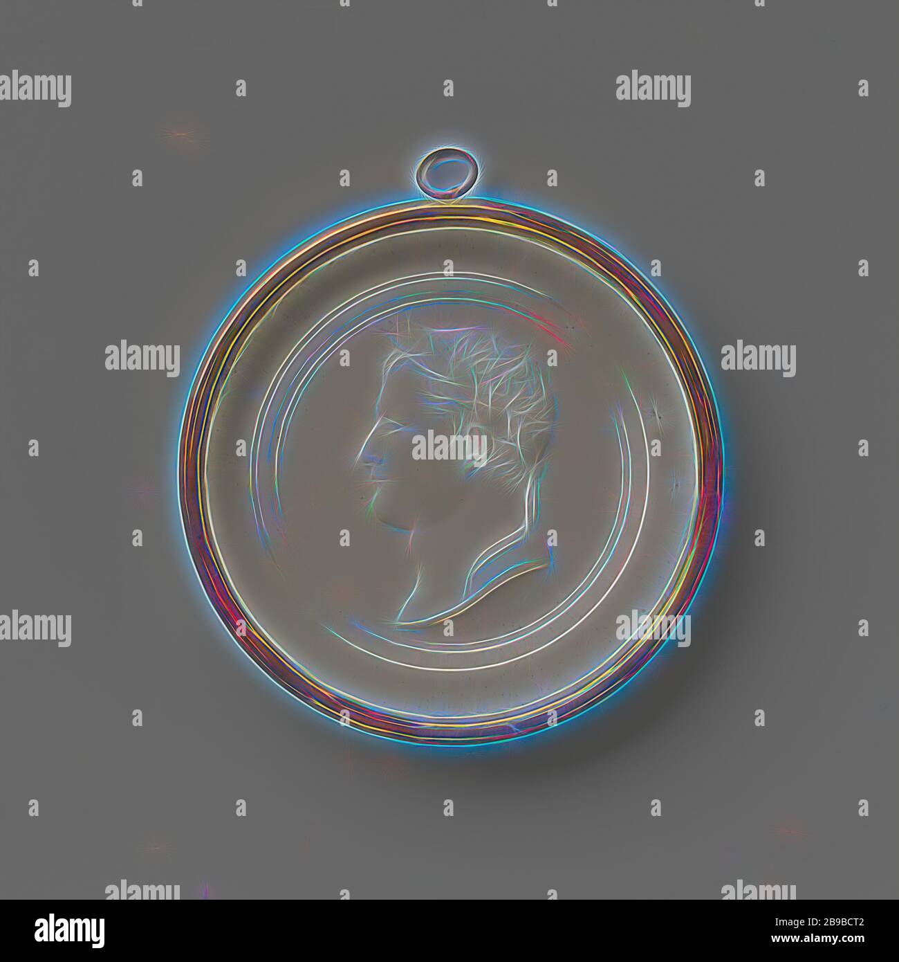 Napoleon I Bonaparte, Emperor of the French, Single-sided medallion in ...