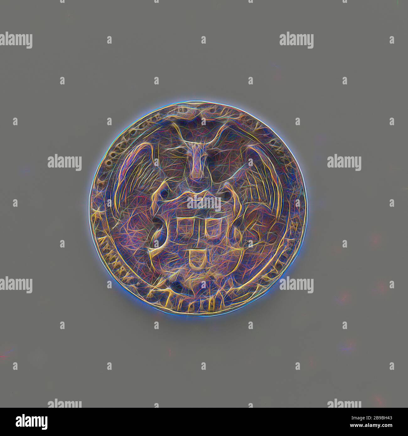 St. Lucas Guild of Middelburg, Guild Medal with No. 56, Brass Medal ...