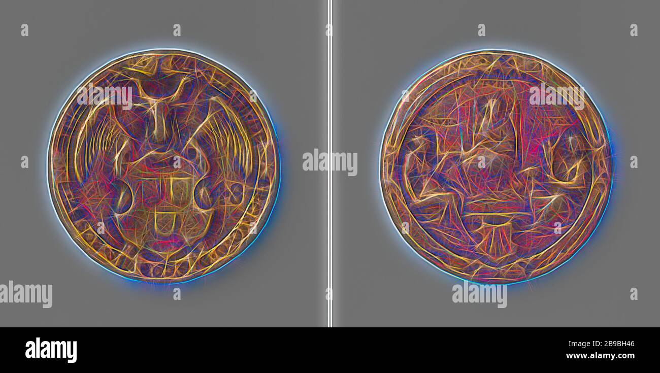 St. Lucas Guild of Middelburg, Guild Medal with No. 48, Brass Medal ...