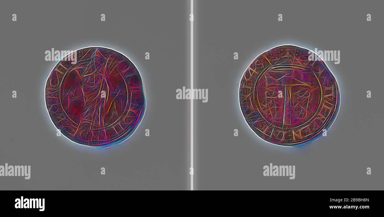 St. Eligius or Blacksmith's Guild of Antwerp, Copper Medal. Obverse ...