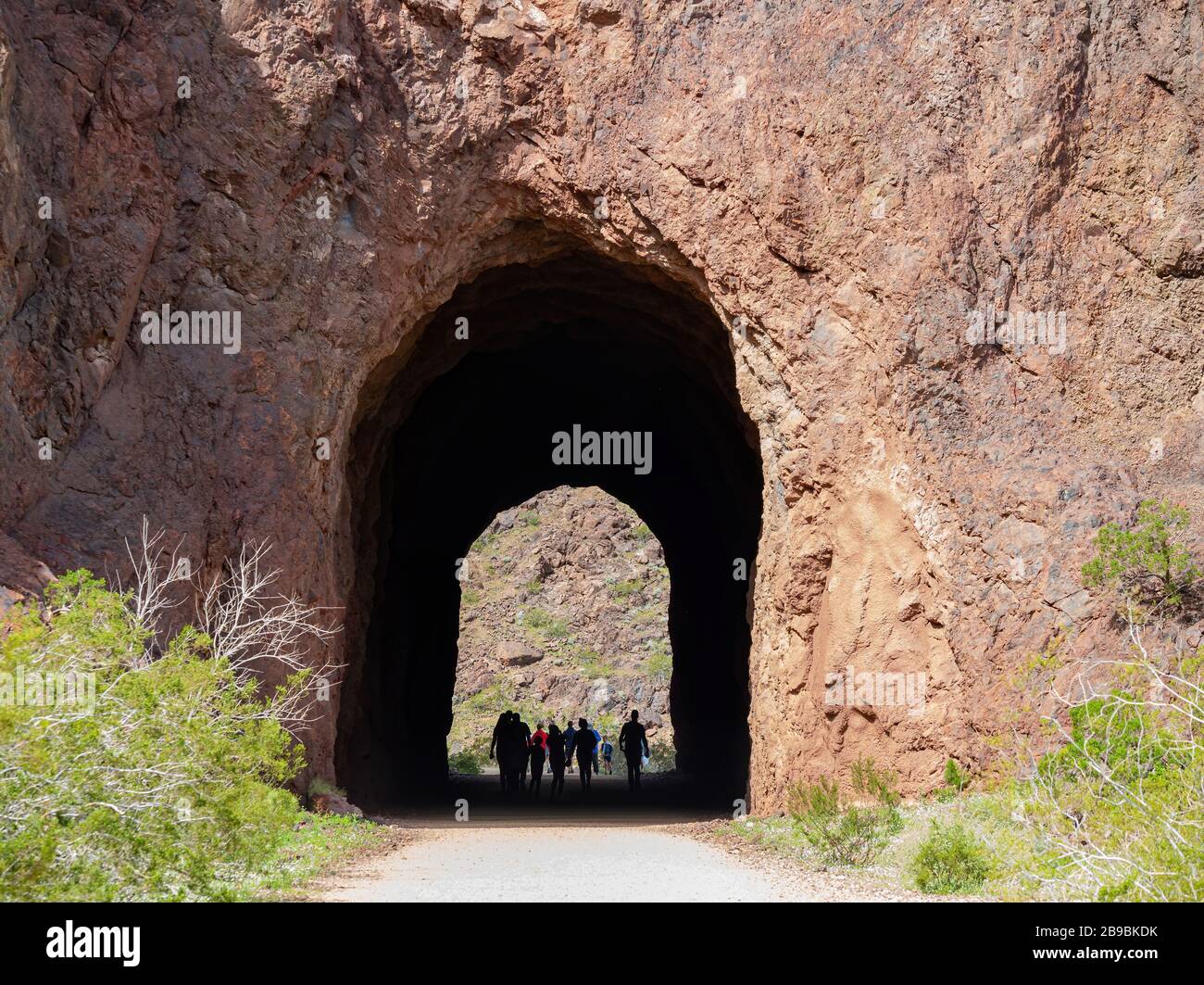 Beautiful nature landscape around Historic Railroad Hiking Trail at Las ...