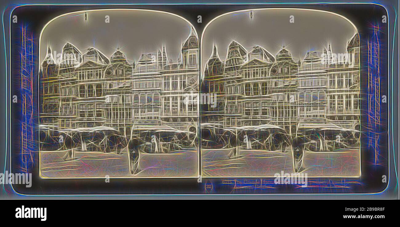 The grande Place, with its famous medieval guild houses, Antwerp ...