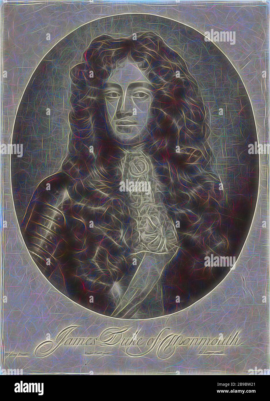 Portrait of James Scott duke of Monmouth, wedge, armor, James Scott ...