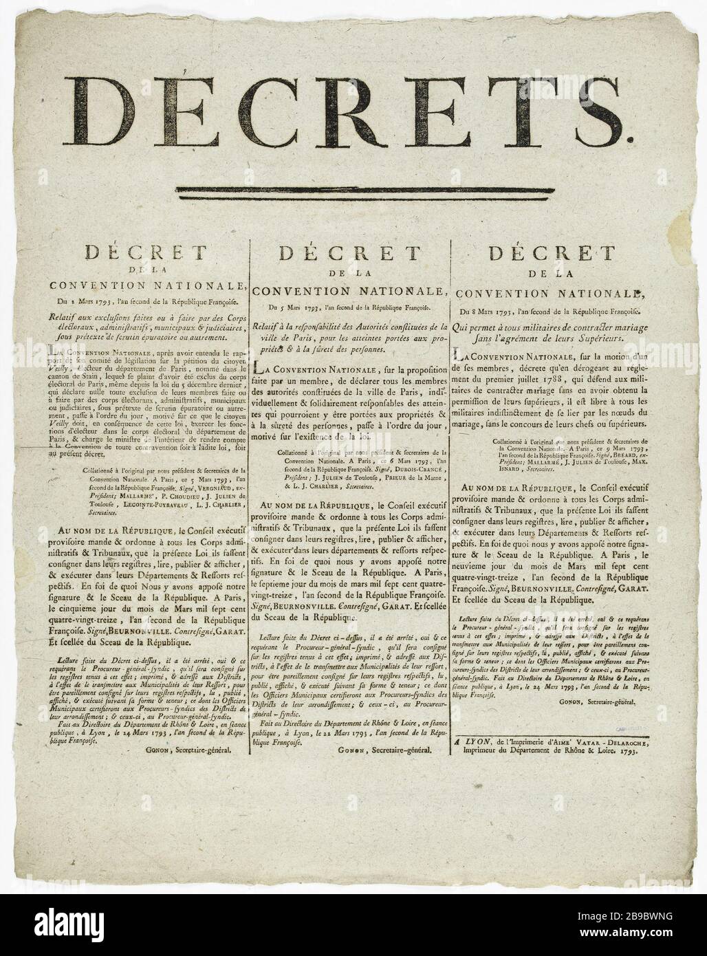 Municipal decree Cut Out Stock Images & Pictures - Alamy