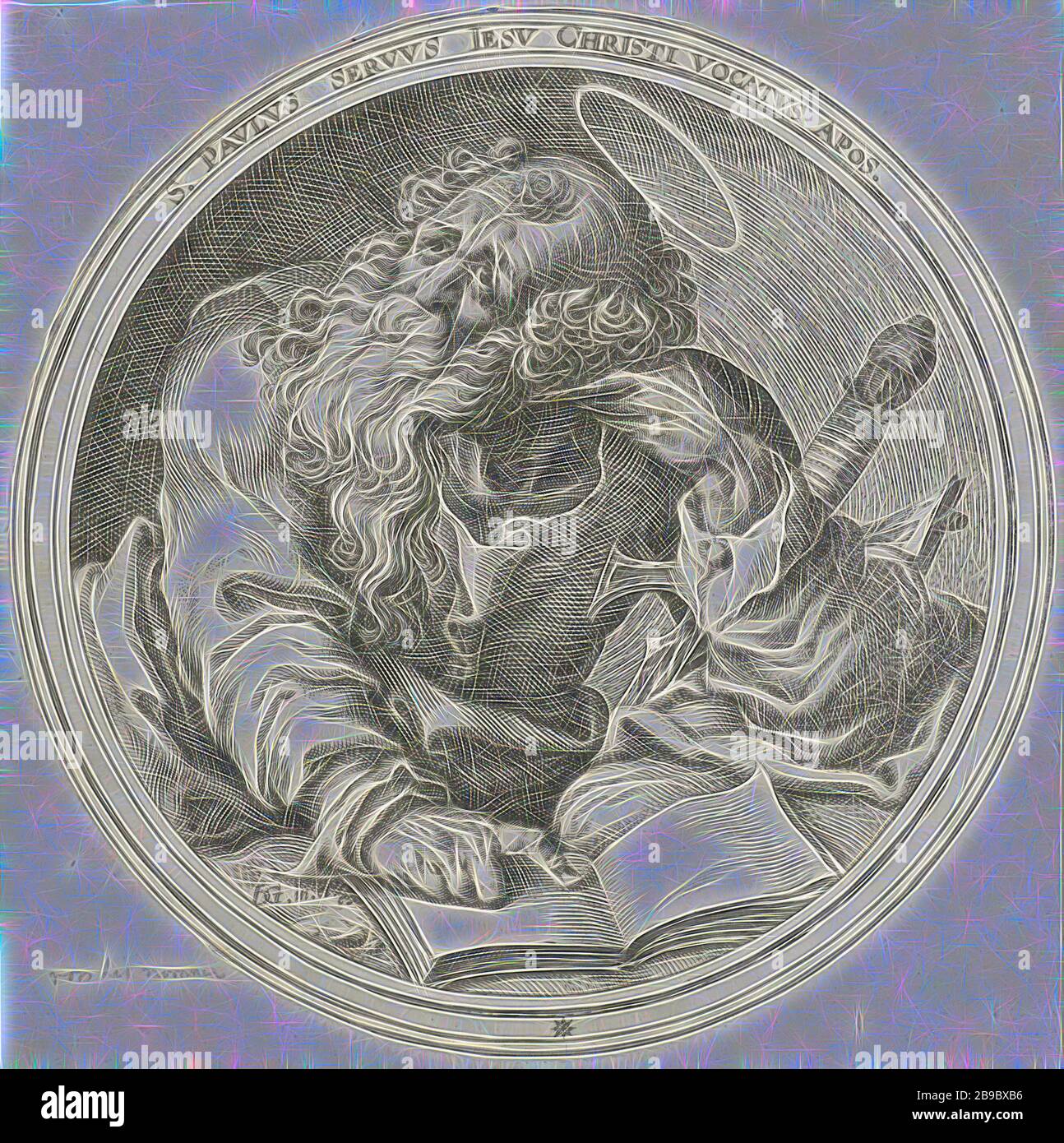 Saint paul writing his epistles hi-res stock photography and images - Alamy