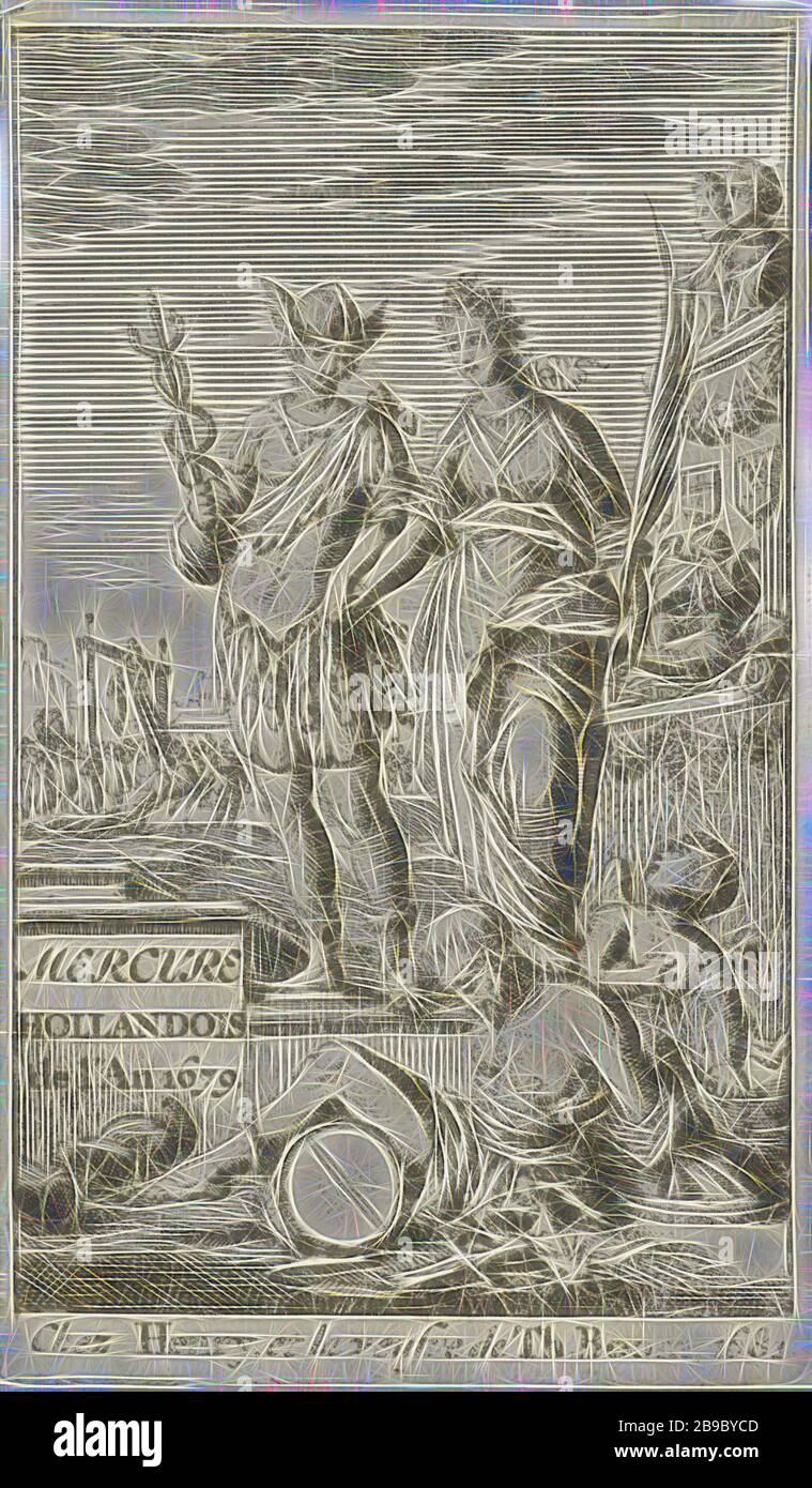 Peace and Mercury Title page for: Le Mercure hollandois, dl VIII, 1681 ...