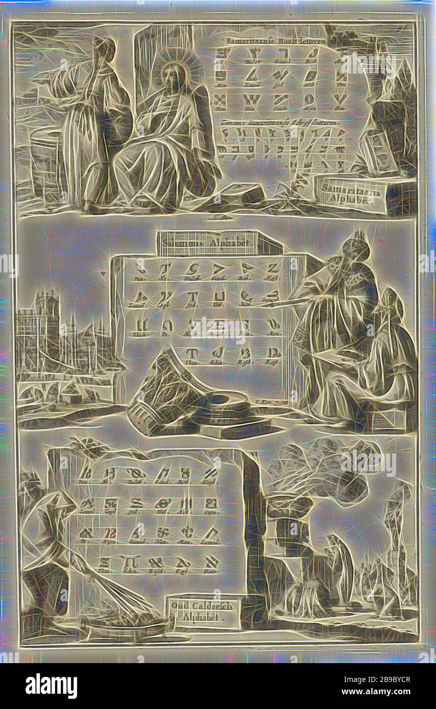 Samaritan, Solomon and Ancient Chaldean alphabet Samaritan Alphabêt ...