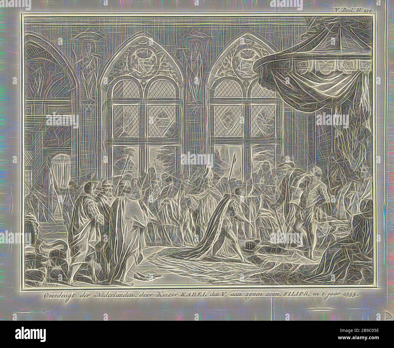 Charles V transfers the government of the Netherlands to his son Philip ...