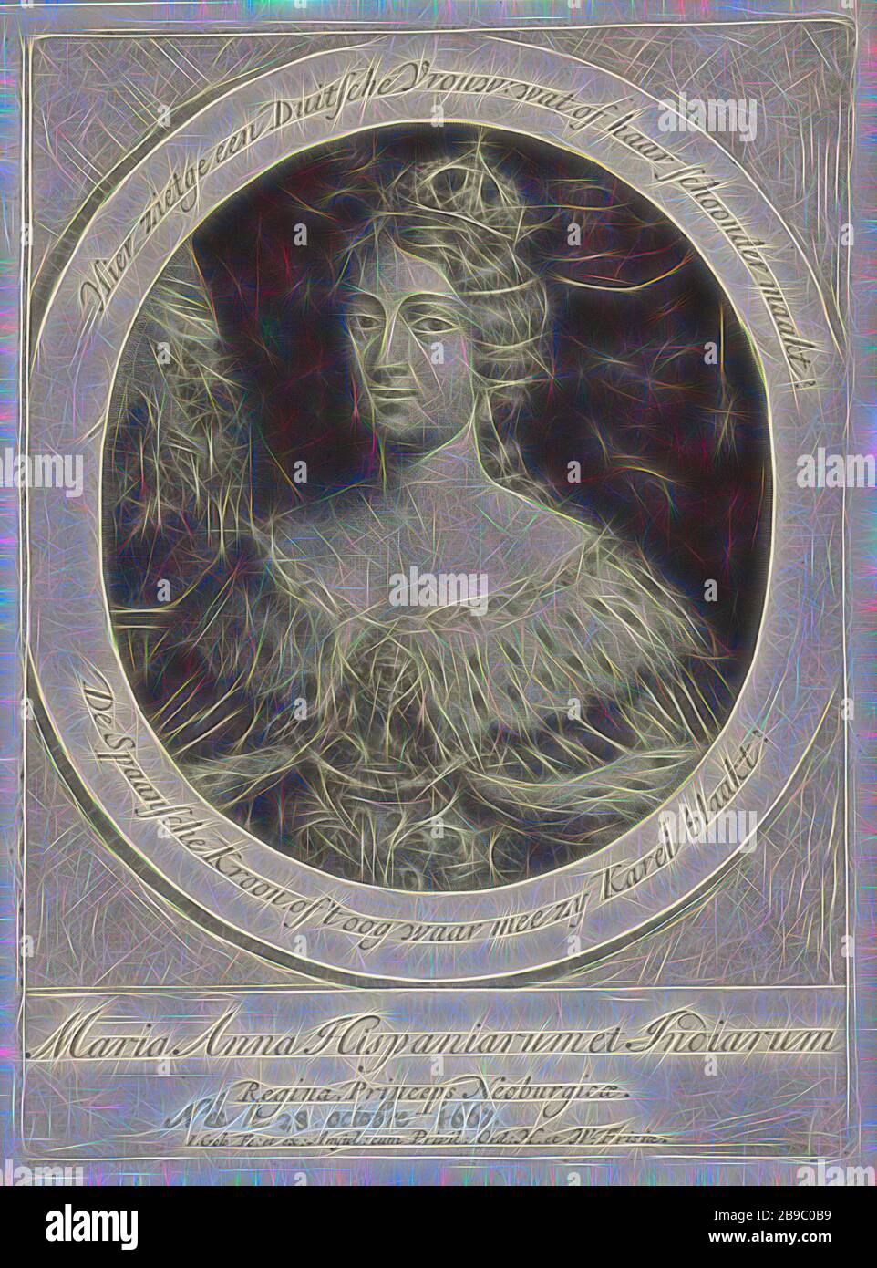 Portrait of Queen Maria Anna of Spain, Maria Anna, Queen of Spain and ...