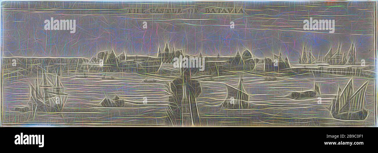 View of Batavia castle The Castle Of Batavia (title on object) An ...