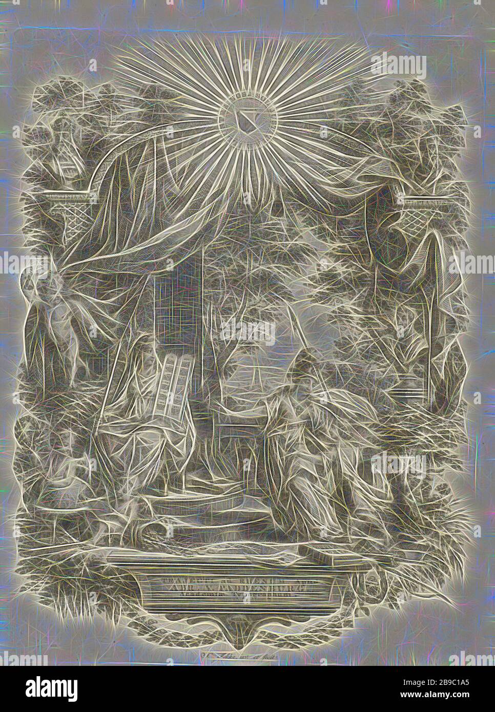 Minerva receives a young man, Minerva receives a young man and leads ...