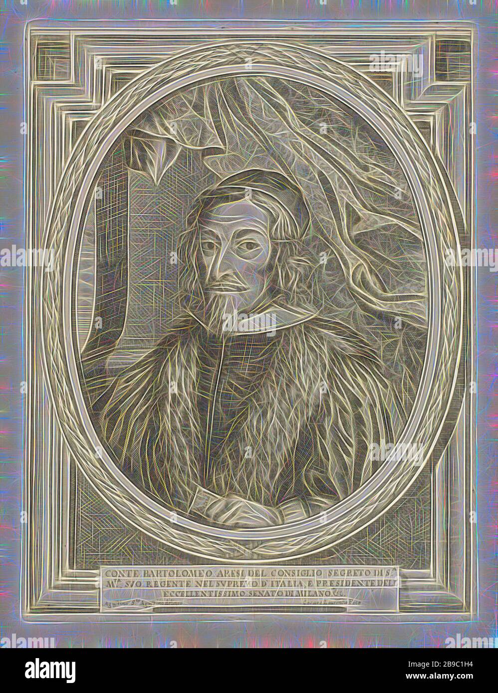 Portrait of Bartolomeo Aresi, historical persons, ruler, sovereign ...