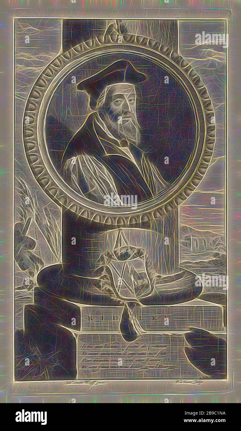 Portrait of Nicolas Ridley, bishop of London, Nicolas Ridley, scholar ...