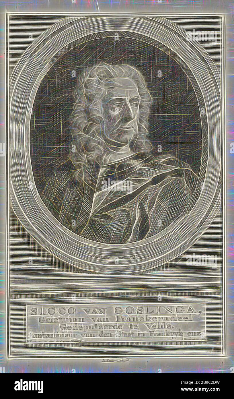 Portrait of Sicco van Goslinga Sicco van Goslinga (title on object ...