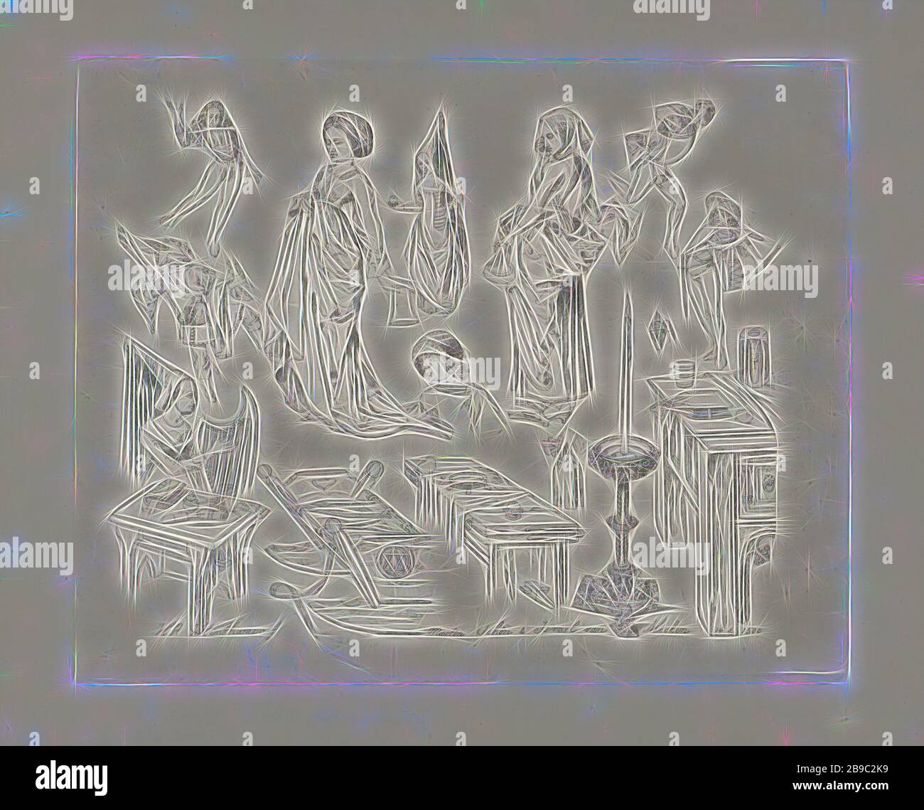 Medieval paper making hi-res stock photography and images - Alamy