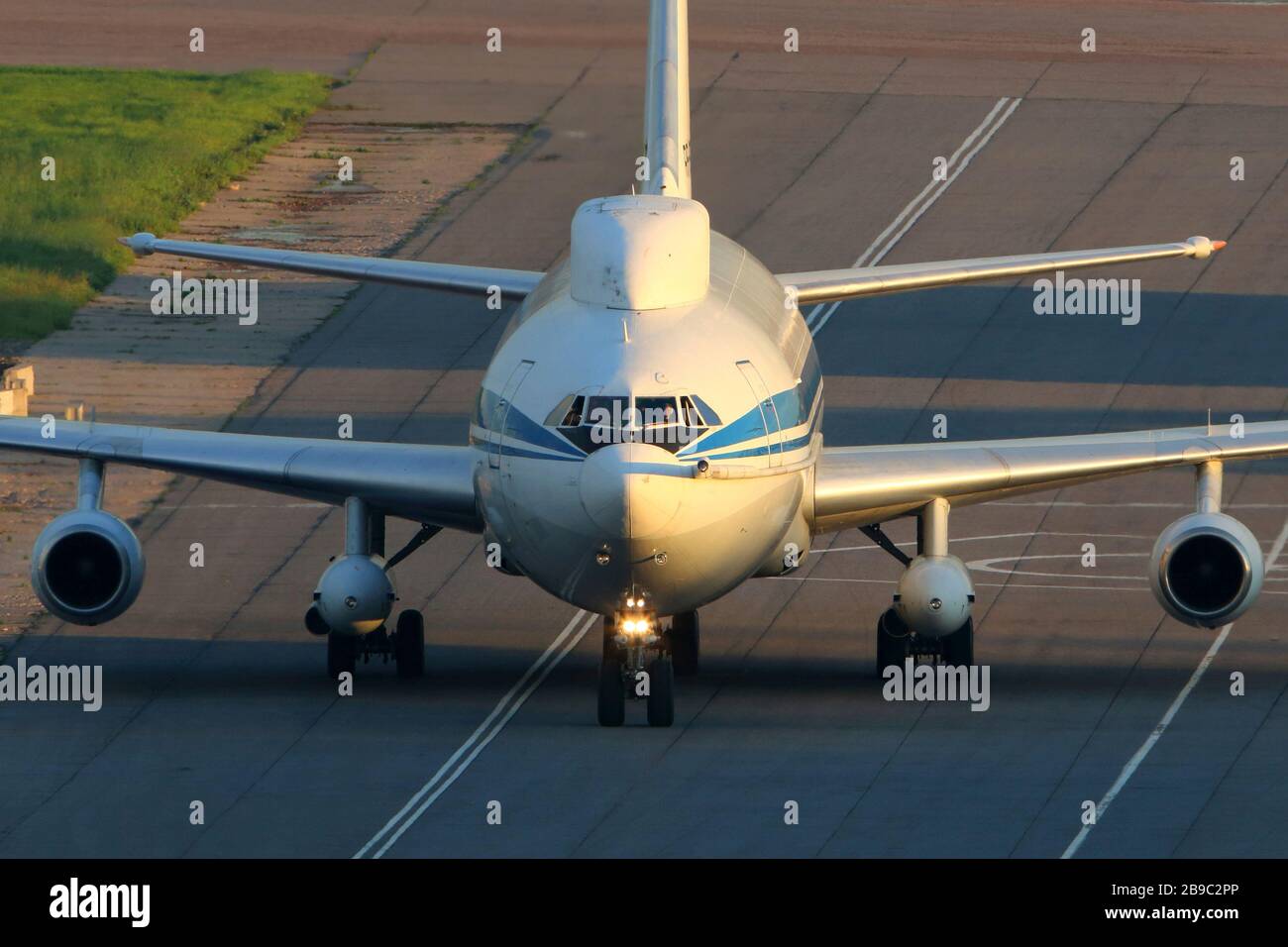 IL-80 (IL-86VKP) flying command post of the Russian Air Force Stock ...