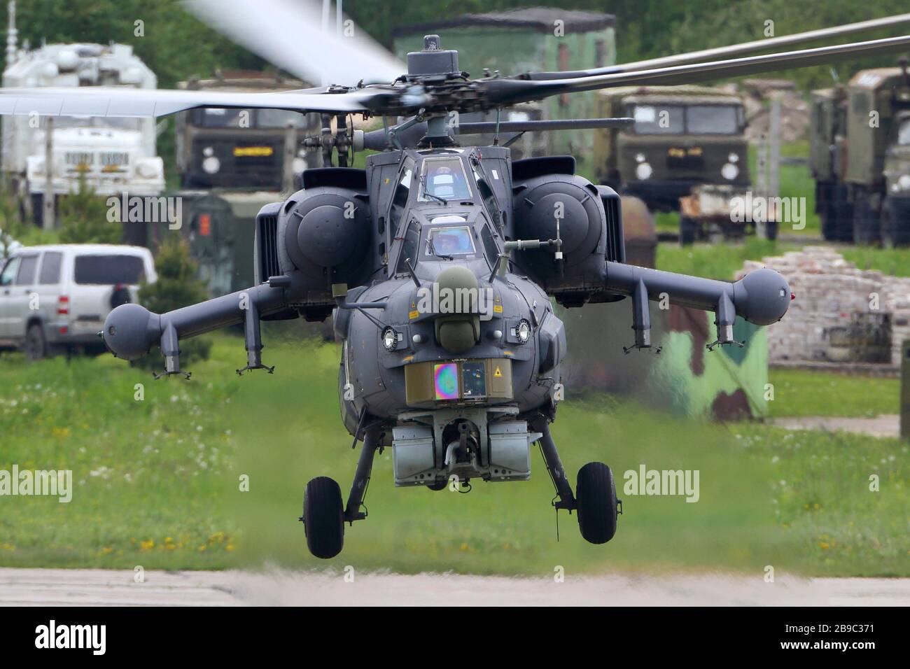 Mil Mi-28N attack helicopter of the Russian Air Force Stock Photo - Alamy