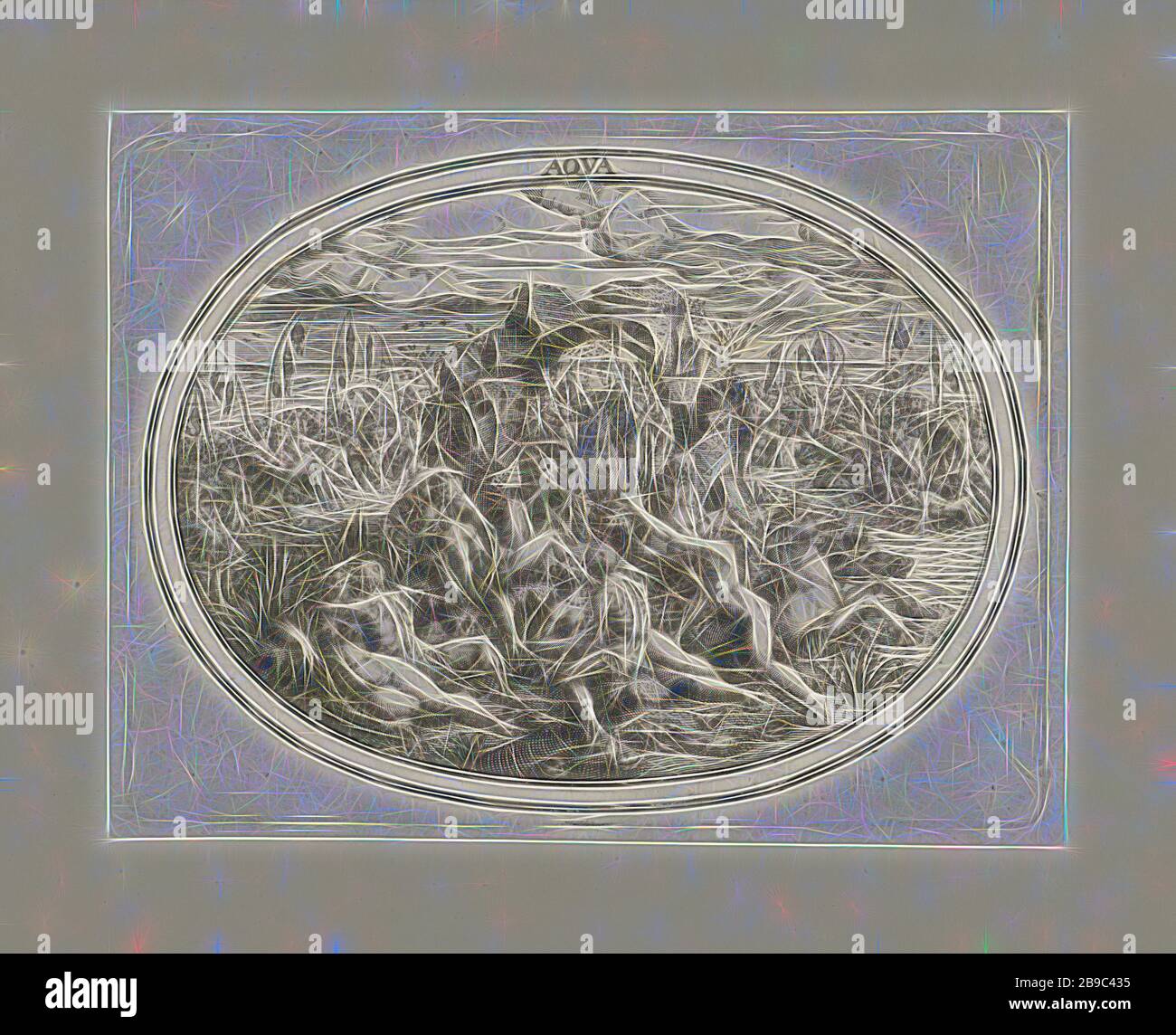Neptune with nereids and tritons: the element water Aqua (title on ...