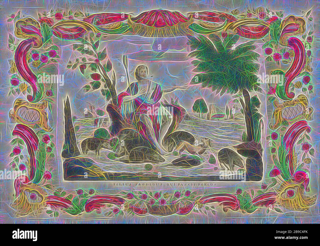 The prodigal son as a swineherd Filius prodigus qui pascit porcos ...