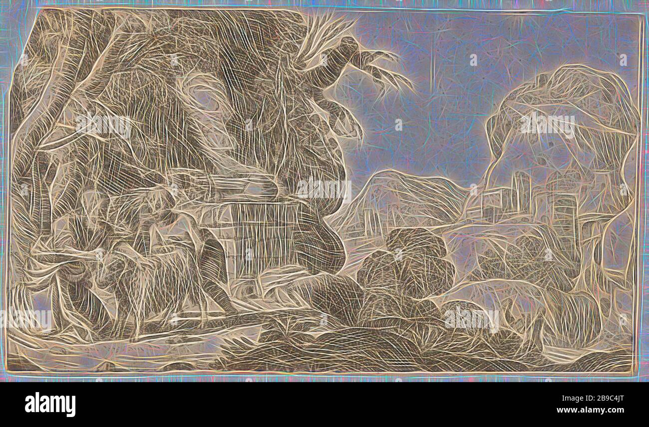 Abraham and Isaac with the sacrificial ram History of Abraham (series ...