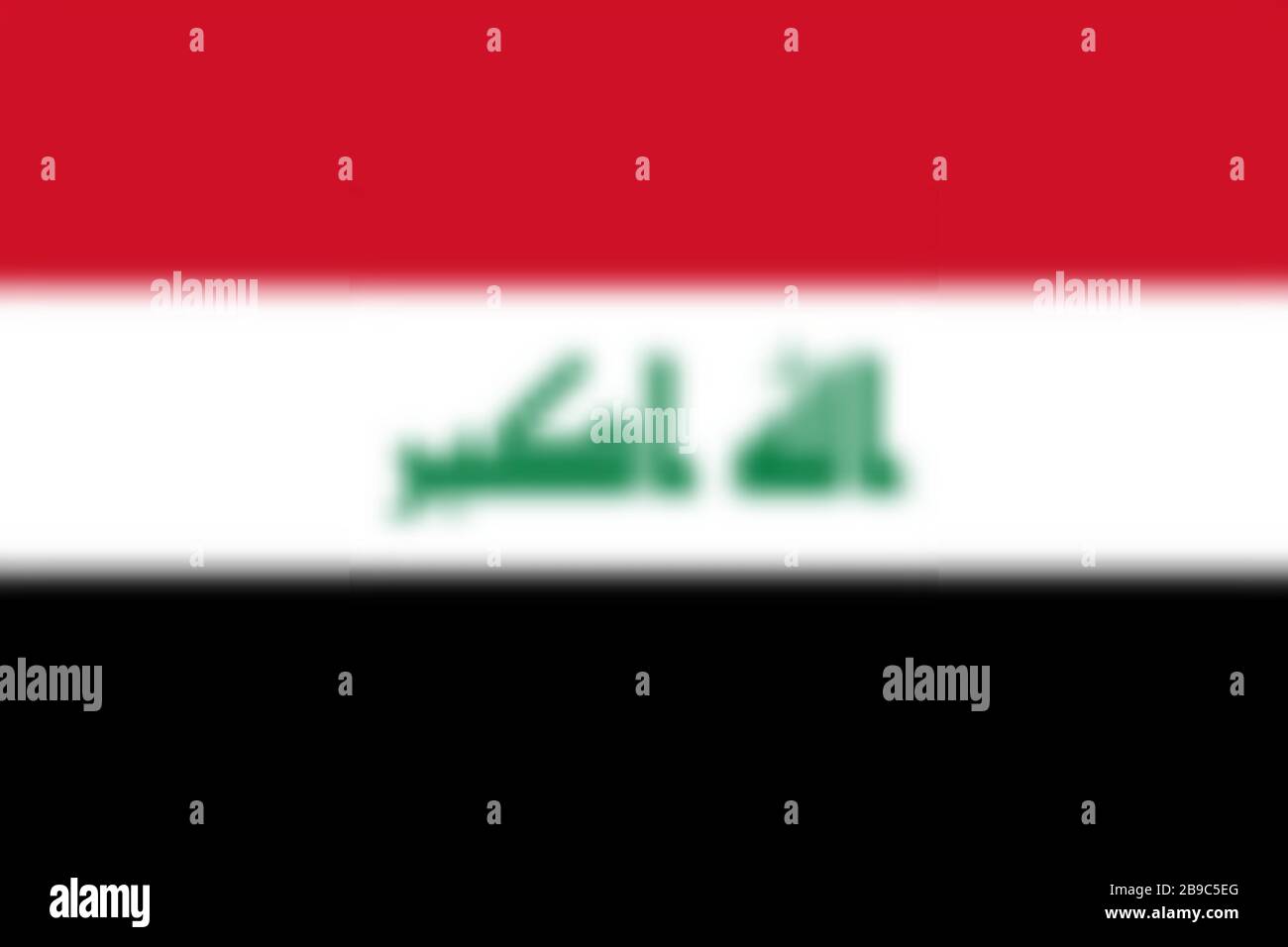 Blurred background with flag Iraq. Vector illustration Stock Vector ...