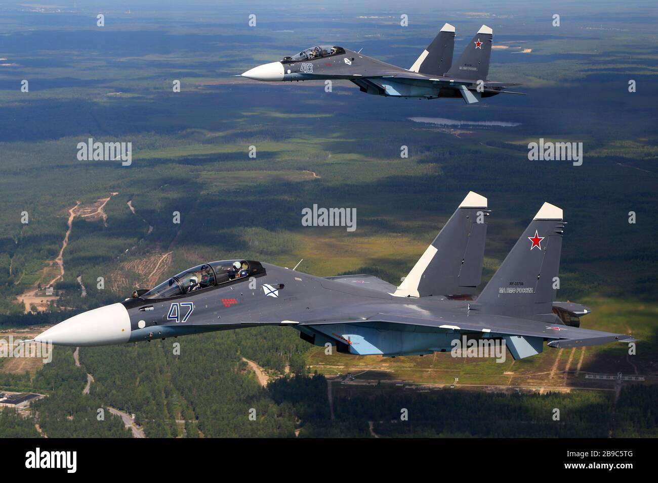 Su 30sm jet fighters hi-res stock photography and images - Alamy