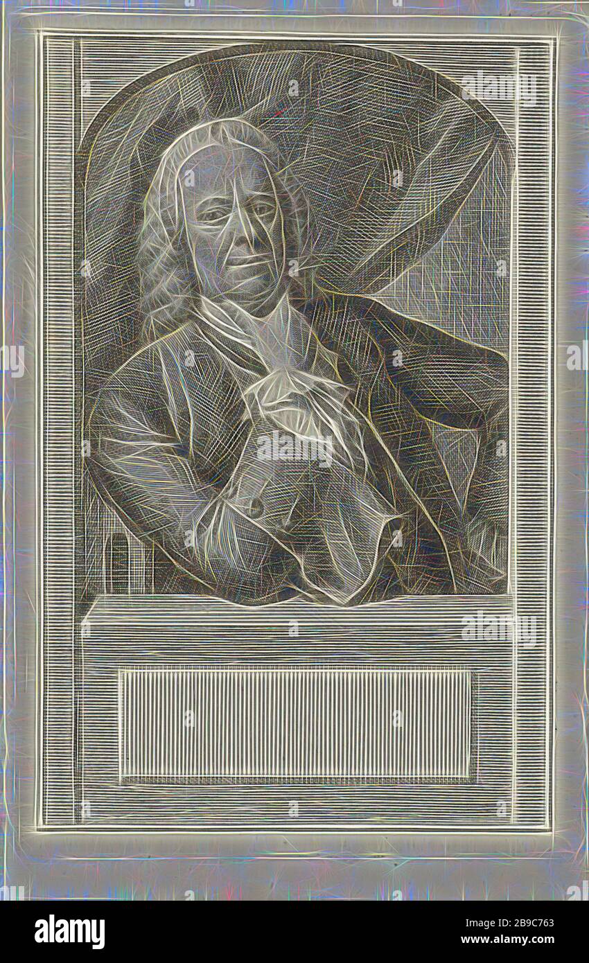 Portrait of Philip van Dijk, Half-length portrait of Philip van Dijk in ...