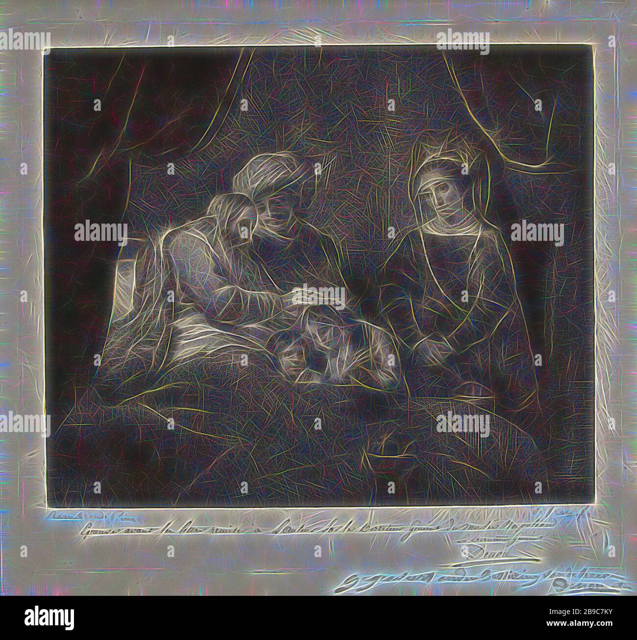 Jacob blesses Manasseh and Ephraim, Jacob blesses just before his death ...