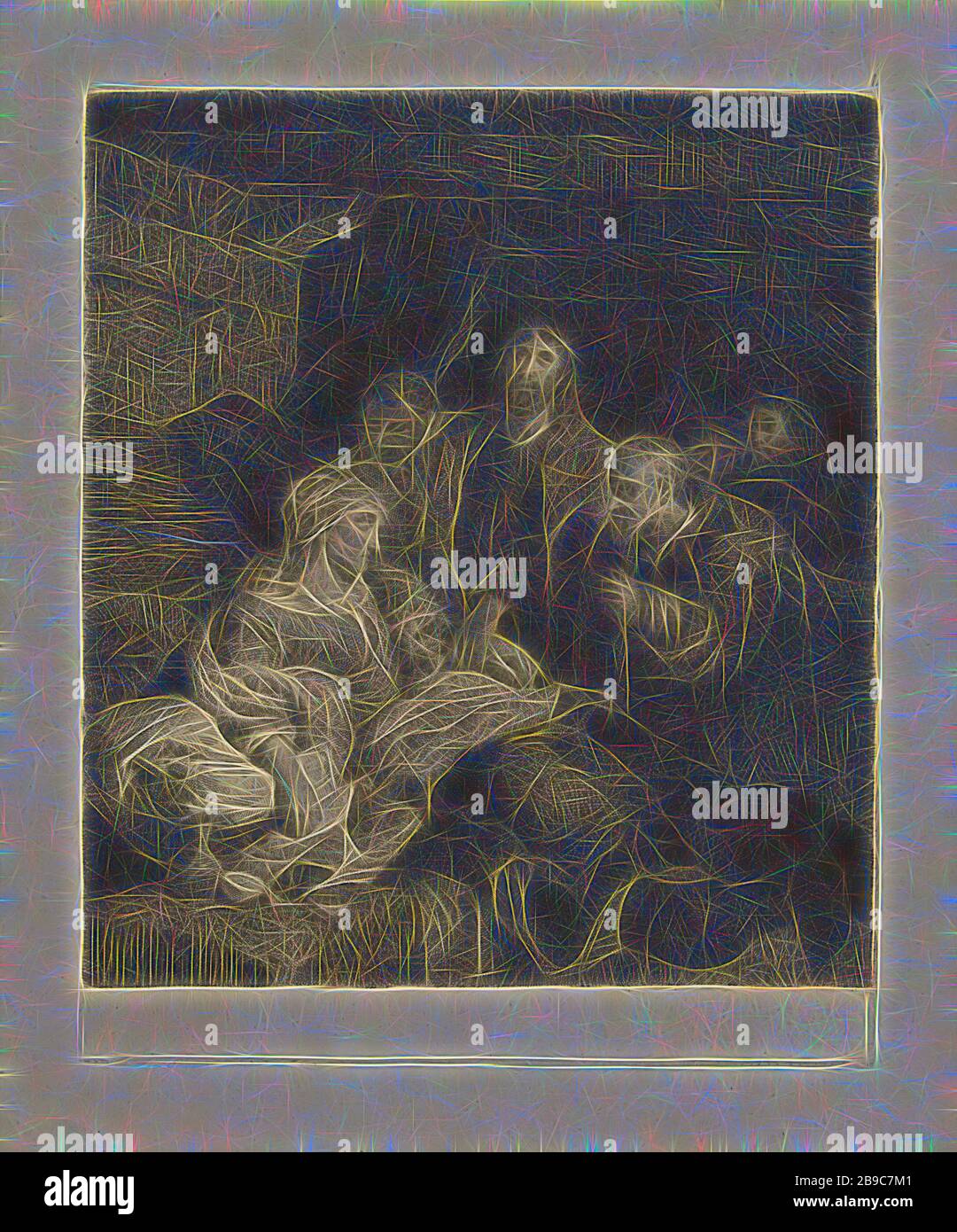 Christ heals Peter's mother-in-law, Christ is at the bedside of the ...