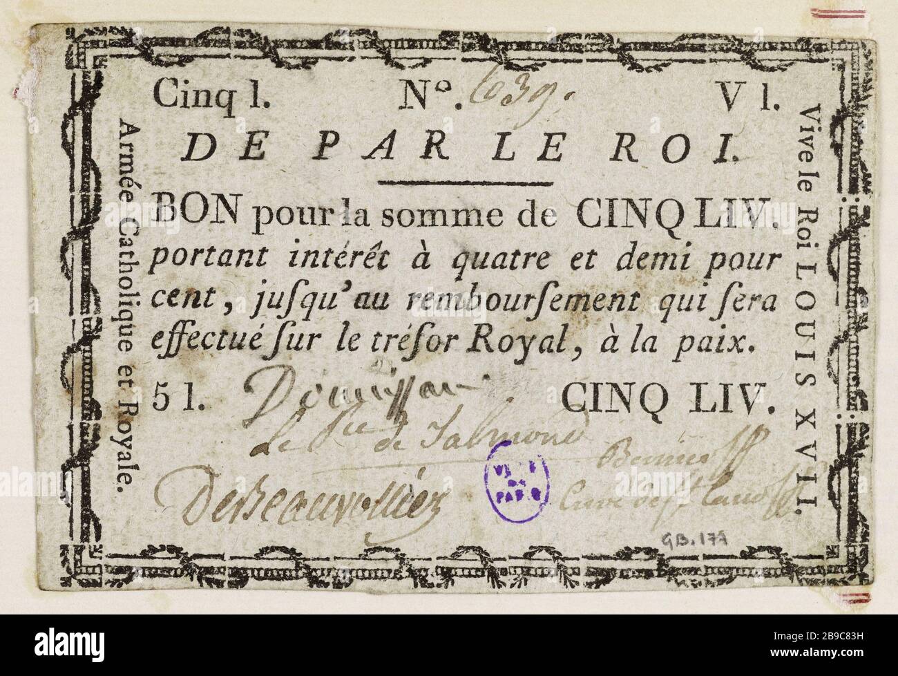 Armee catholique royale hi-res stock photography and images - Alamy