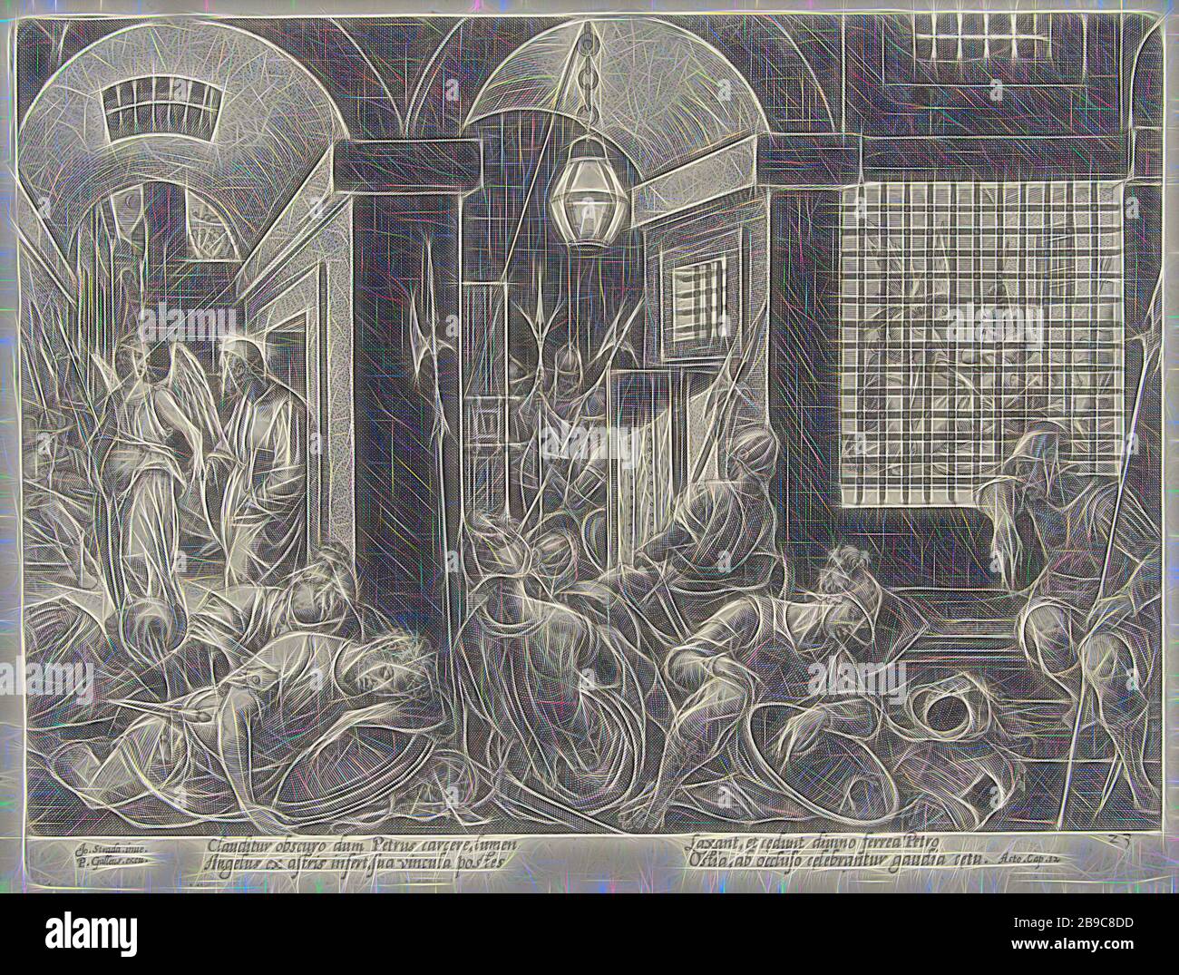 Peter is released from prison by the angel Acts of the apostles (series ...