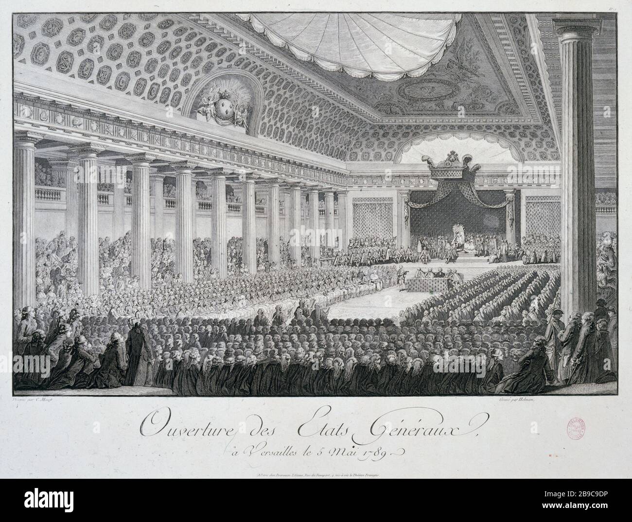 OPENING OF THE GENERAL STATES VERSAILLES Helman et Charles Monnet (1732 ...