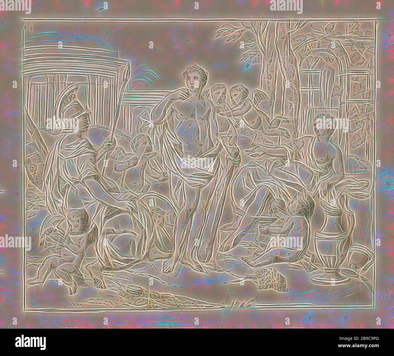 Hercules on the crossroads (in box with 43 drawings), Hercules at the ...