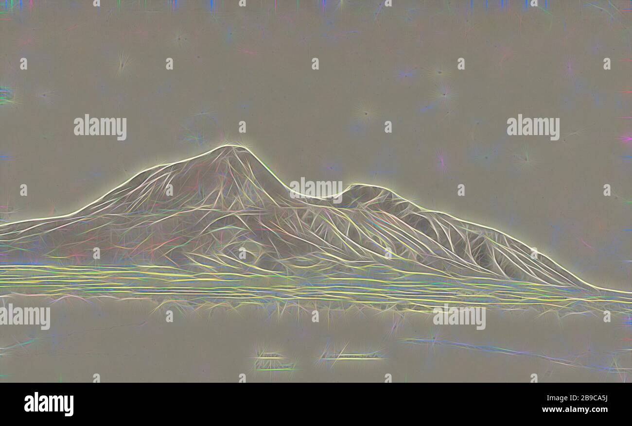 Mount Vesuvius A View or Mount Vesuvius, Drawing from a group of 46 ...
