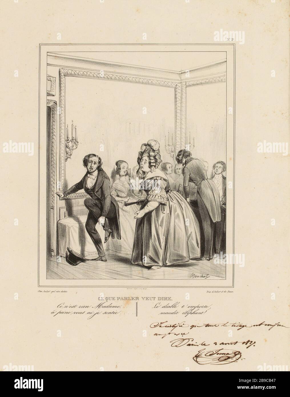 It's nothing Madam / No. 21. (MFR 32) (dummy title) | What means talk (as the whole Stock Photo ...