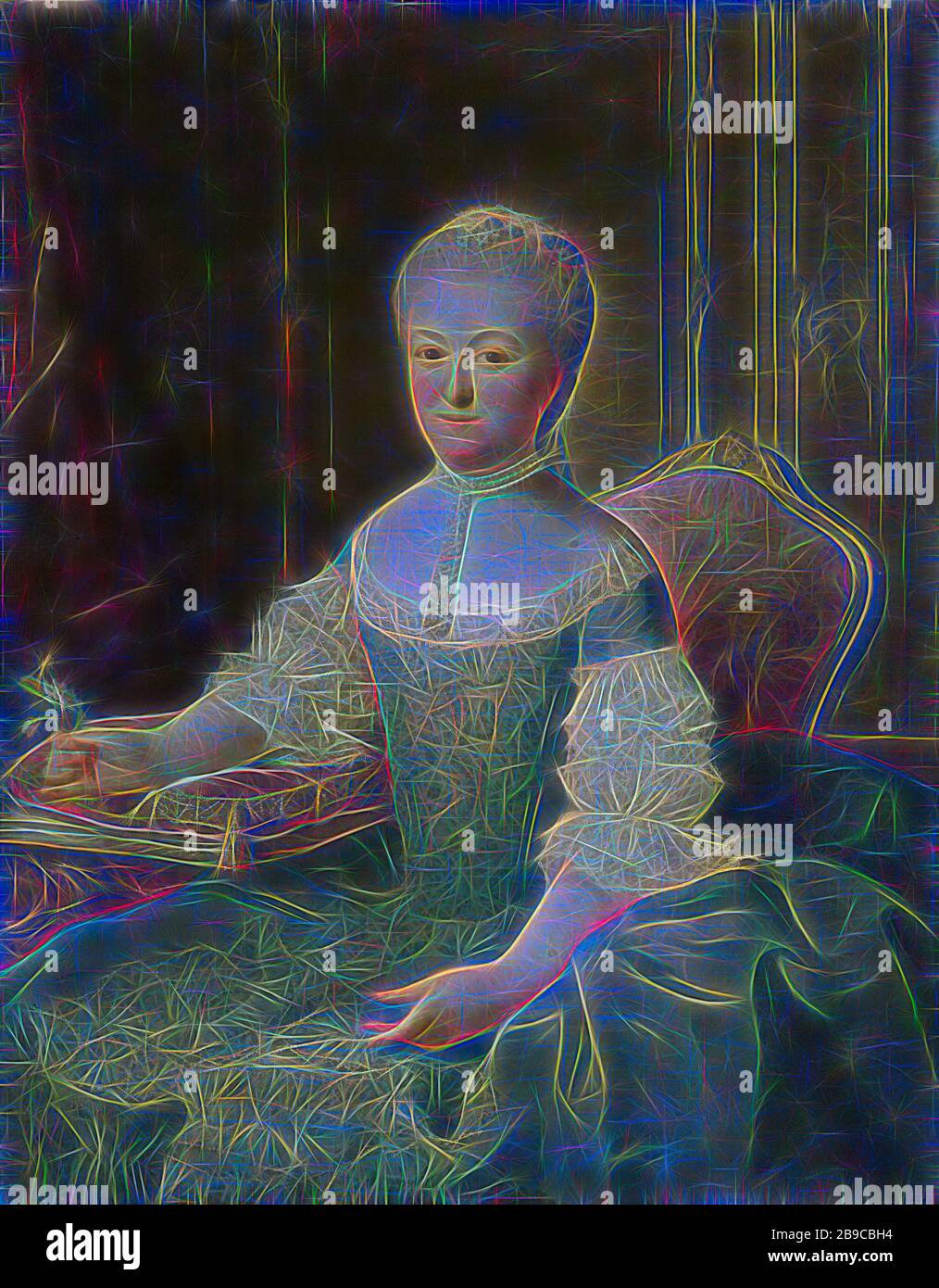 Portrait of a Lady from the van de Poll Family, possibly Anna Maria ...