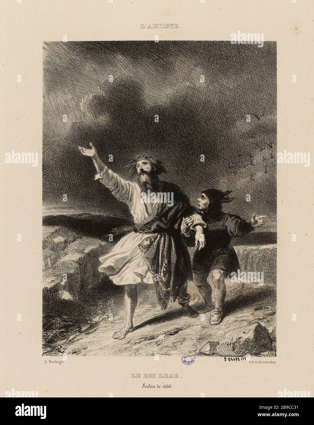 King Lear. 1836 Fair (IFF 25 p.226) (dummy title Stock Photo - Alamy