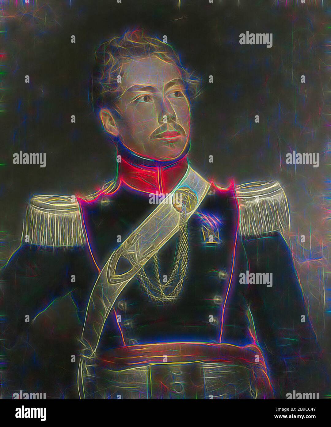 Christian Edouard Fraser (1812-79), Second Lieutenant of the 5th ...