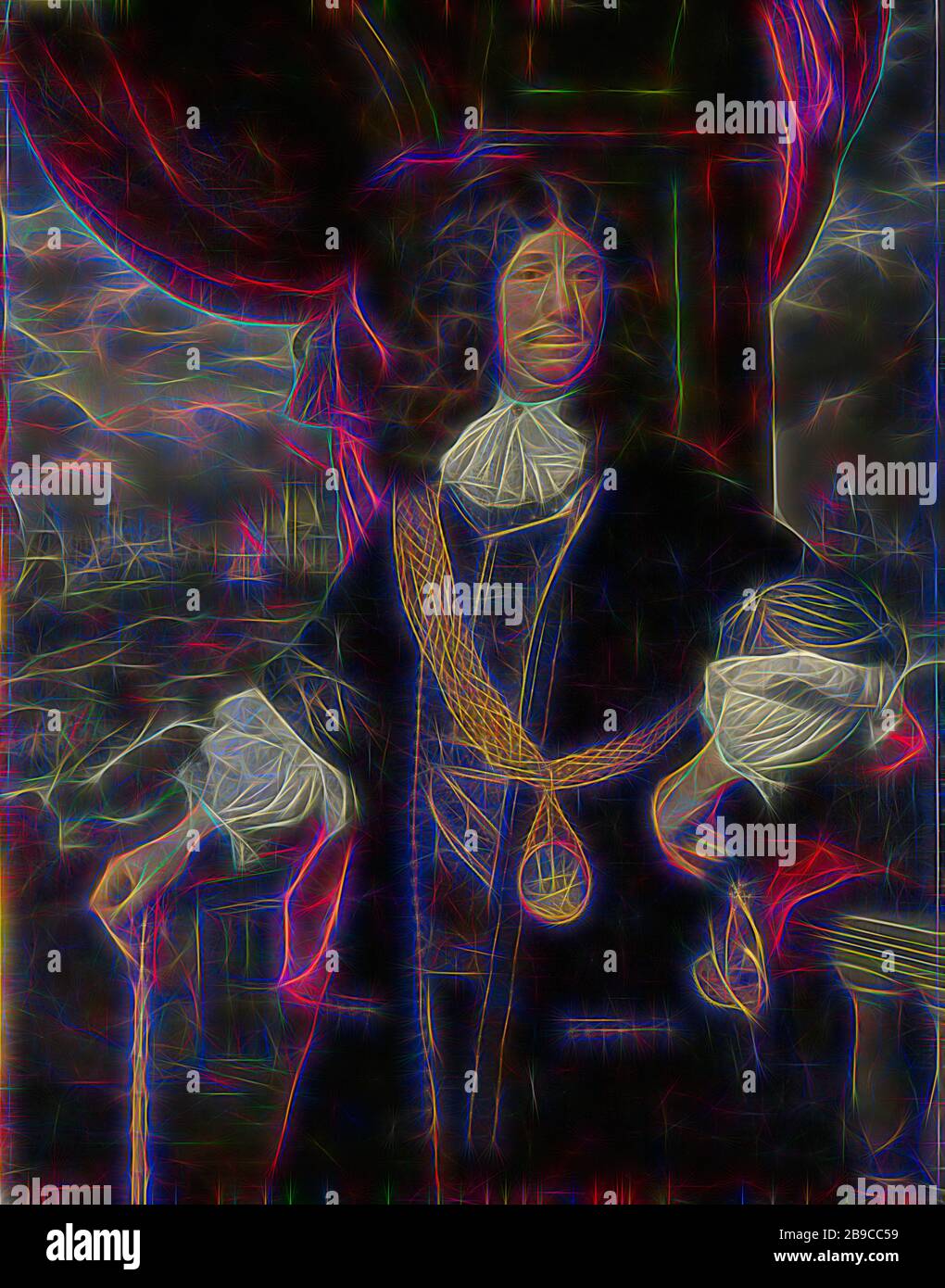 Portrait of Mattheus van den Broucke (1620-1685). Counselor of the ...