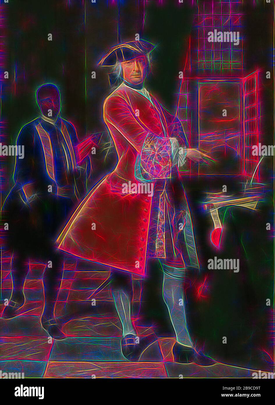 Portrait of Jan Pranger, Director General of the Guinean Gold Coast ...