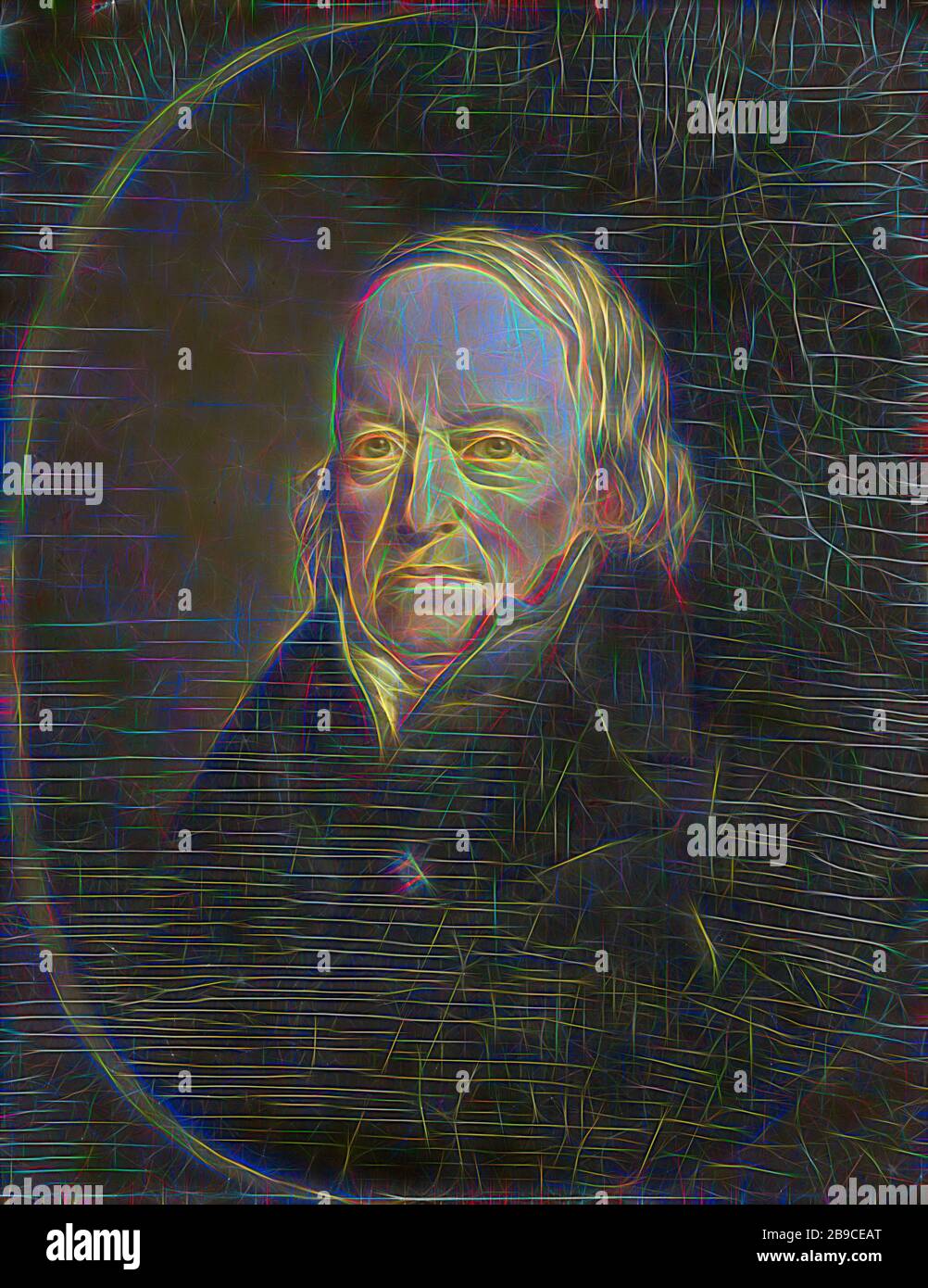 Portrait of Johannes Kinker, Poet and Philosopher, Professor at Liège ...