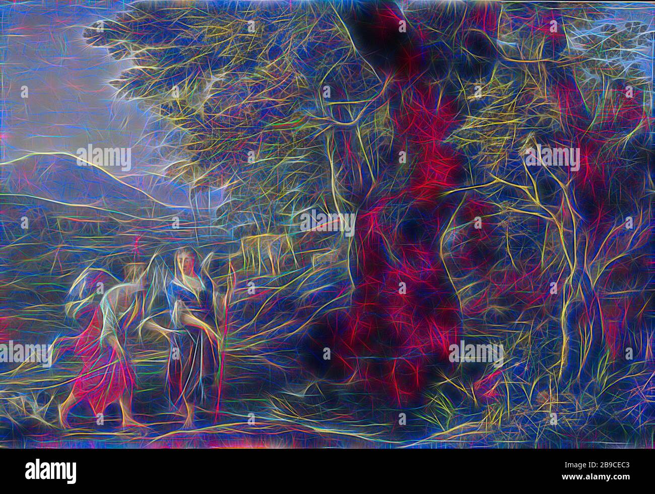 Tobias and the angel, Landscape with Tobias and the angel, the angel ...