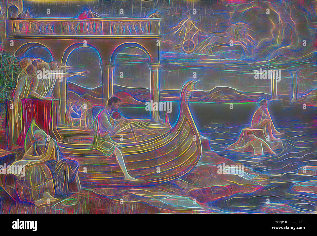 The Building of the 'Argo', The construction of the ship 'Argo'. On the ...