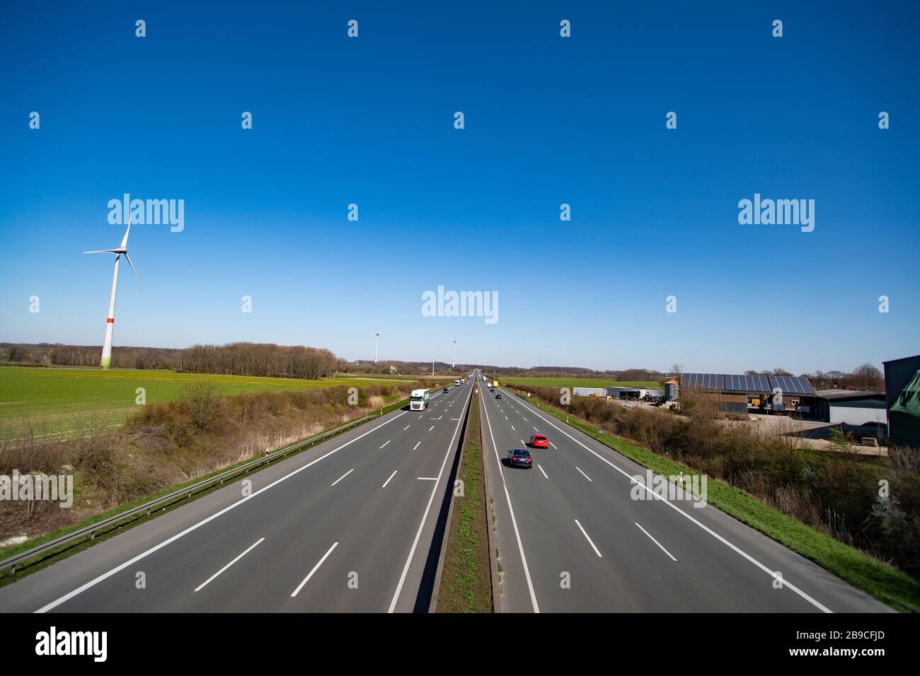 Traffic was reduced after the restrictions on Sunday on the A2 motorway ...