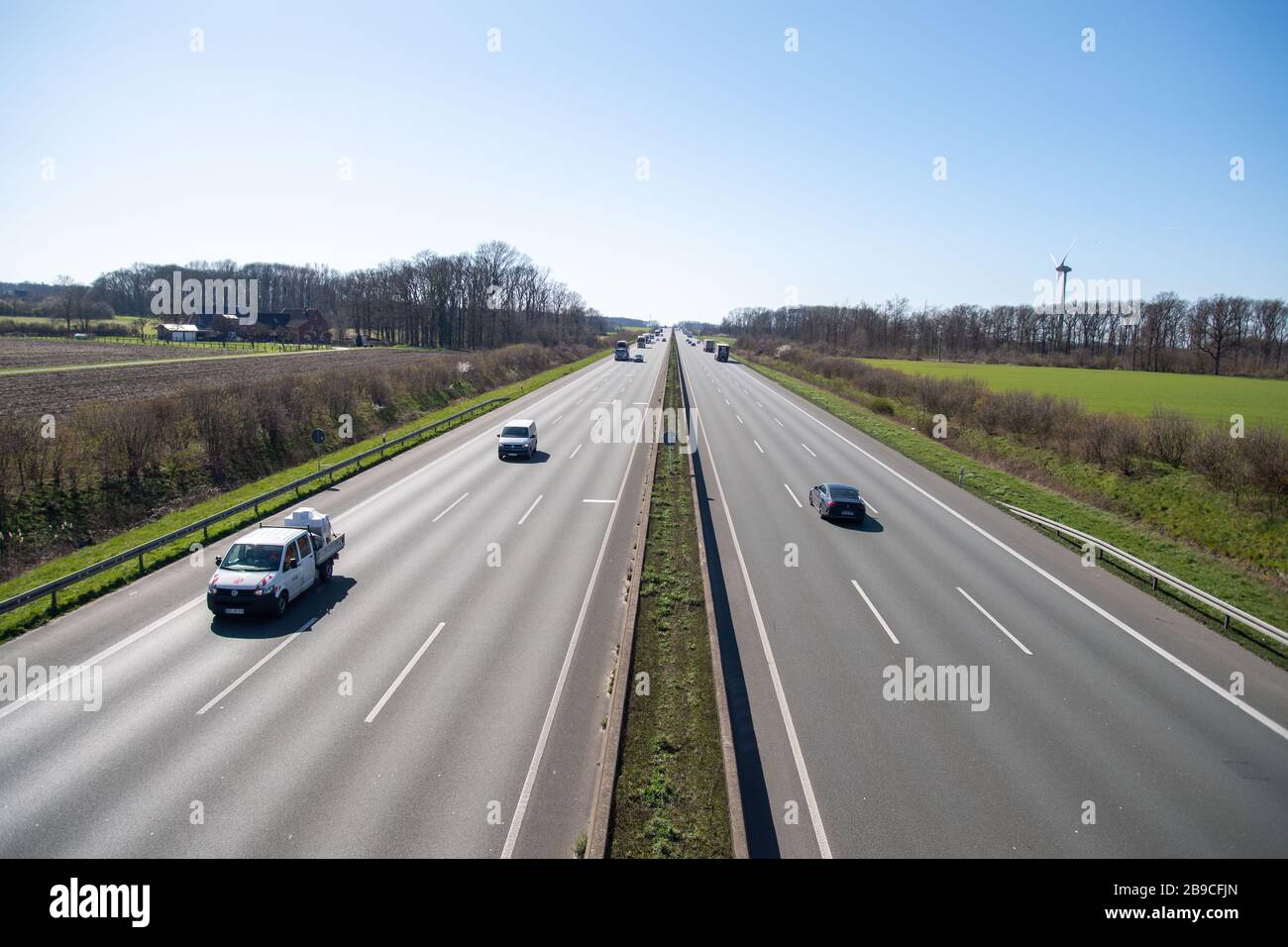 Traffic was reduced after the restrictions on Sunday on the A2 motorway ...