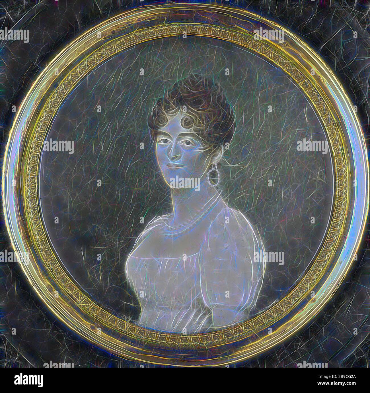 Portrait of Maria Cornelia Pull (d 1809). Wife or Gerrit Jan van Houten ...