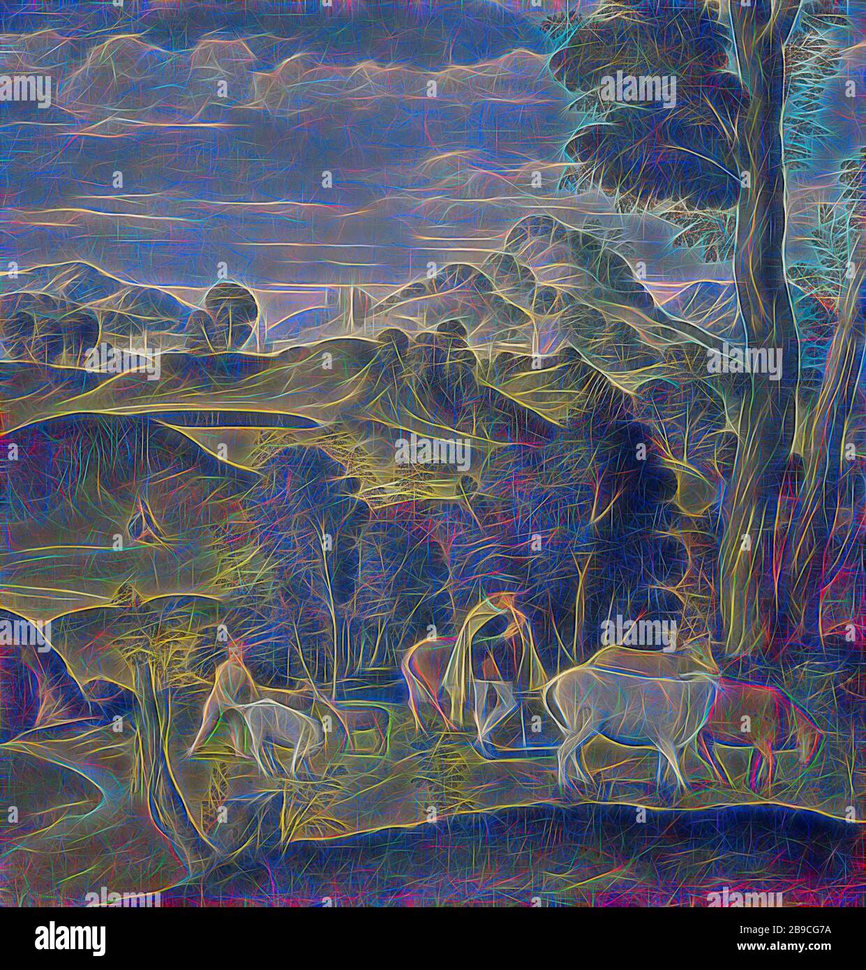 Young shepherd with a flute hi-res stock photography and images - Alamy